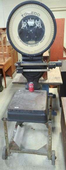 *No Storage* Antique Toledo Scale - Dixon's Auction at Crumpton