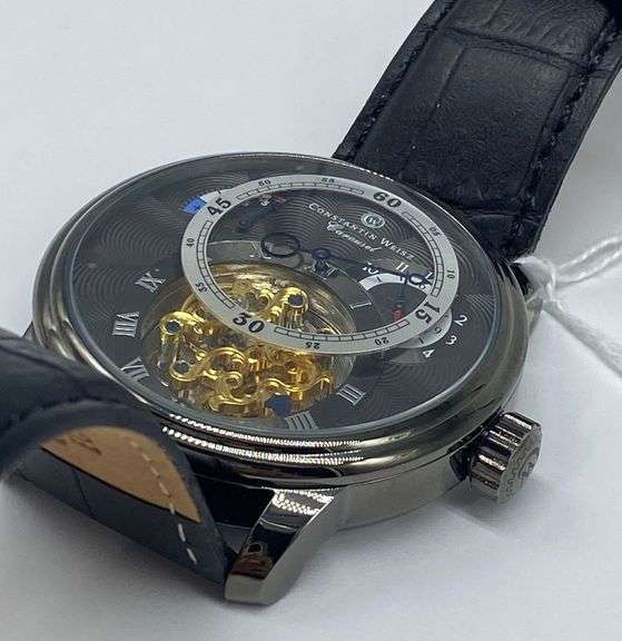 Constantin Weisz Carousel Watch W/Book - Dixon's Auction at Crumpton