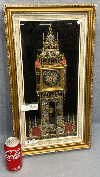 David Of London Horological Montage Clock - Dixon's Auction at Crumpton