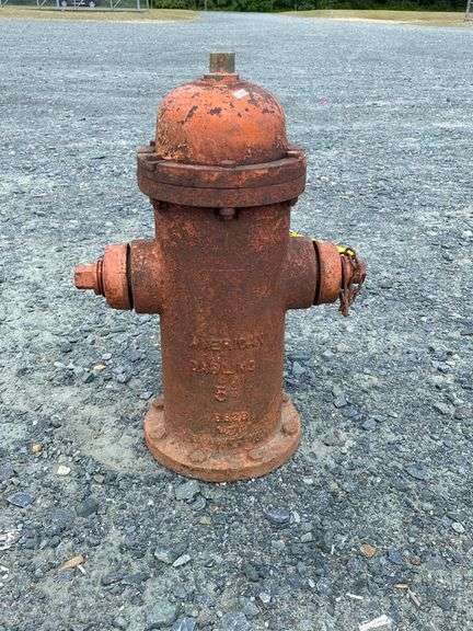 Vintage Cast Iron Fire Hydrant - Dixon's Auction at Crumpton