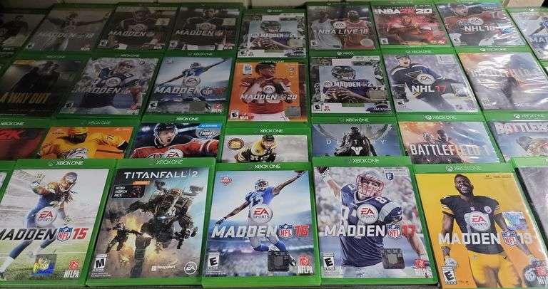Lot Of Xbox One Games - Dixon's Auction at Crumpton