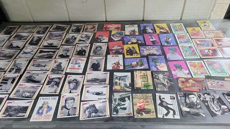 Lot Vintage Collector Cards Etc - Dixon's Auction at Crumpton