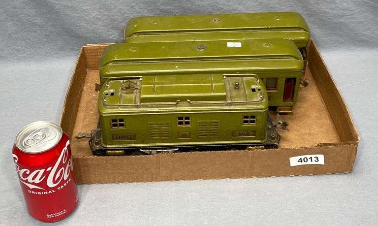 Antique Lionel Pre-War Model Trains, No. 8 Engine, 337, 338 - Dixon's ...