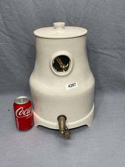 Antique Revigator Porcelain Dispenser - Dixon's Auction at Crumpton