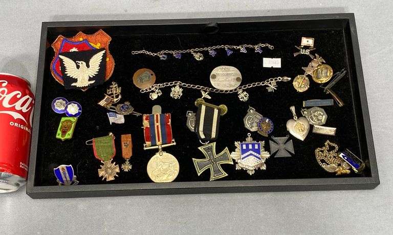 Vintage Military Medals & Related Items - Dixon's Auction at Crumpton