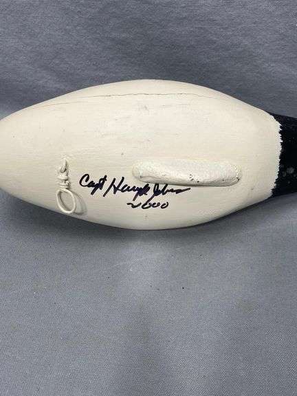 Capt. Harry Jobes 2000 Preening Pintail Duck Decoy - Dixon's Auction at ...