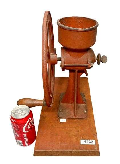 Antique Cast Iron Grinder - Dixon's Auction at Crumpton