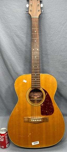 Vintage Fender F-200 Acoustic Guitar - Dixon's Auction at Crumpton