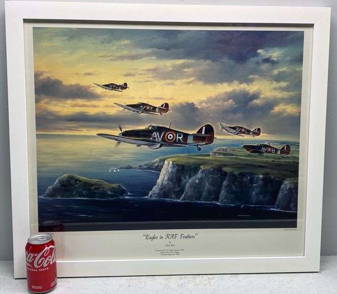 David Poole Raf Print - Dixon's Auction at Crumpton