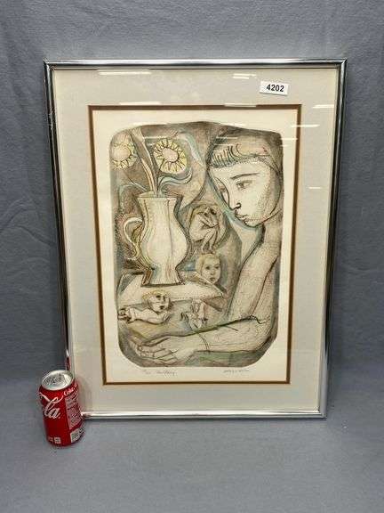 Irving Amen Artist Signed Print - Dixon's Auction at Crumpton