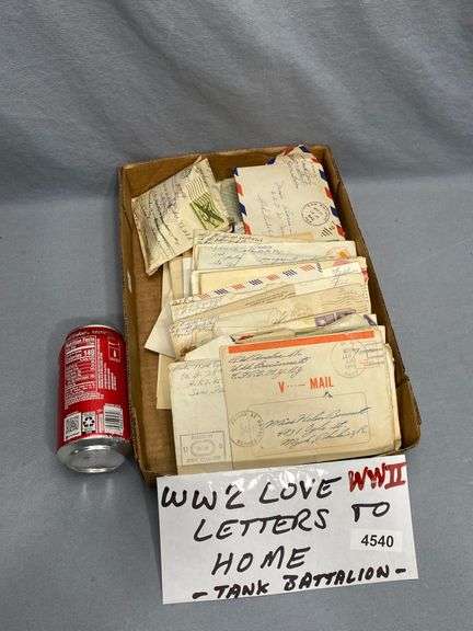 Ww2 Love Letter To Home - Dixon's Auction at Crumpton