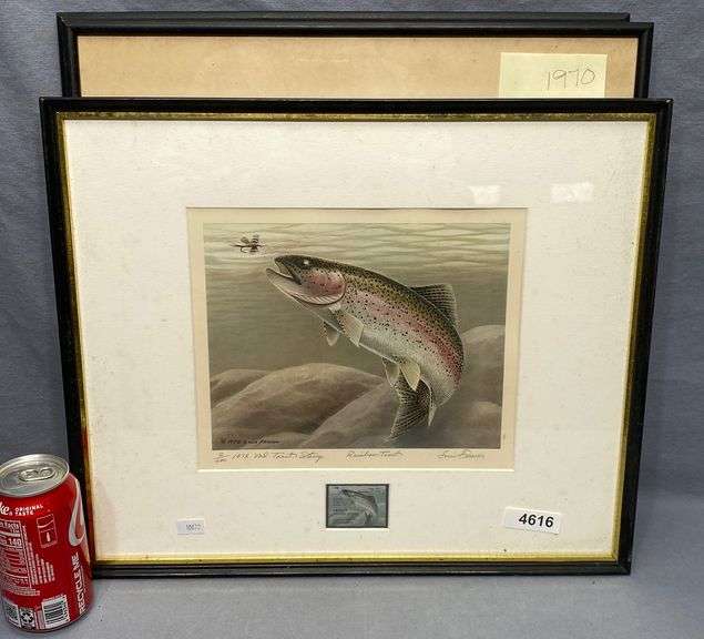 3 Waterfowl & Fishing Stamp Prints - Dixon's Auction at Crumpton