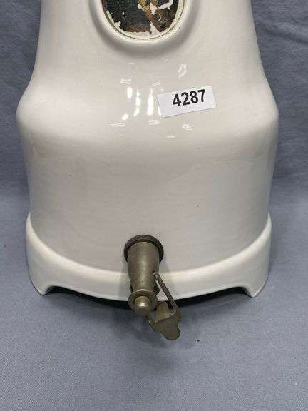 Antique Revigator Porcelain Dispenser - Dixon's Auction at Crumpton