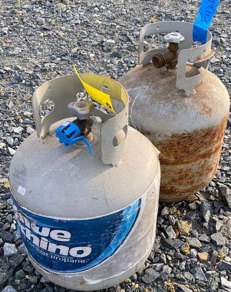 2 Propane Canisters - Dixon's Auction at Crumpton