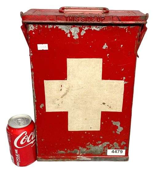 Vintage First Aid Kit - Dixon's Auction at Crumpton
