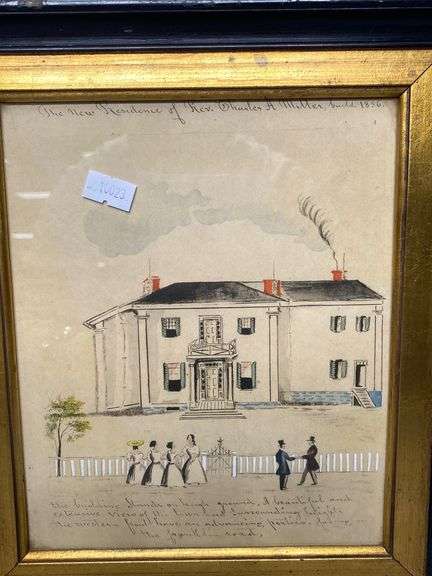 2 Folk Art Prints - Dixon's Auction at Crumpton