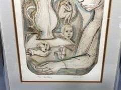 Irving Amen Artist Signed Print - Dixon's Auction at Crumpton