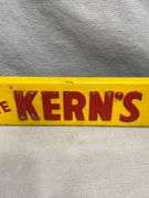 Vintage Kern's Bread Door Push Sign - Dixon's Auction at Crumpton