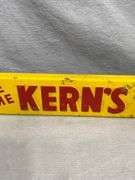 Vintage Kern's Bread Door Push Sign - Dixon's Auction at Crumpton
