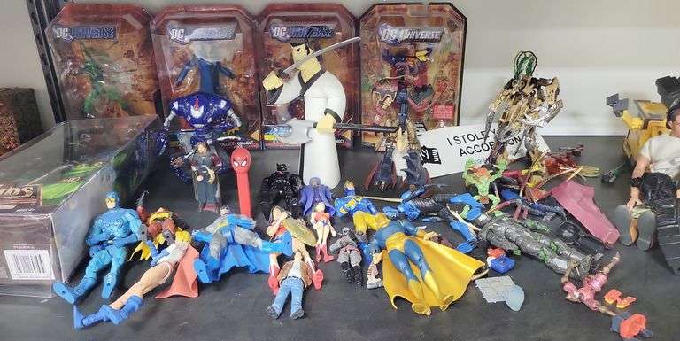 Lot Of Vintage Action Figures - Dixon's Auction at Crumpton