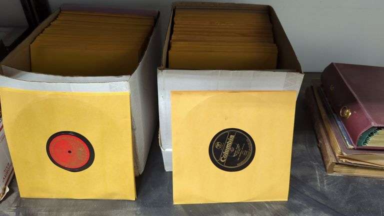 Lot Antique Record Albums - Dixon's Auction at Crumpton