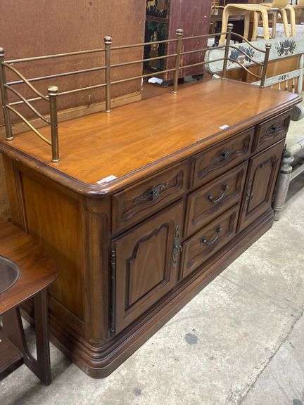Drexel MCM Bar Server - Dixon's Auction at Crumpton