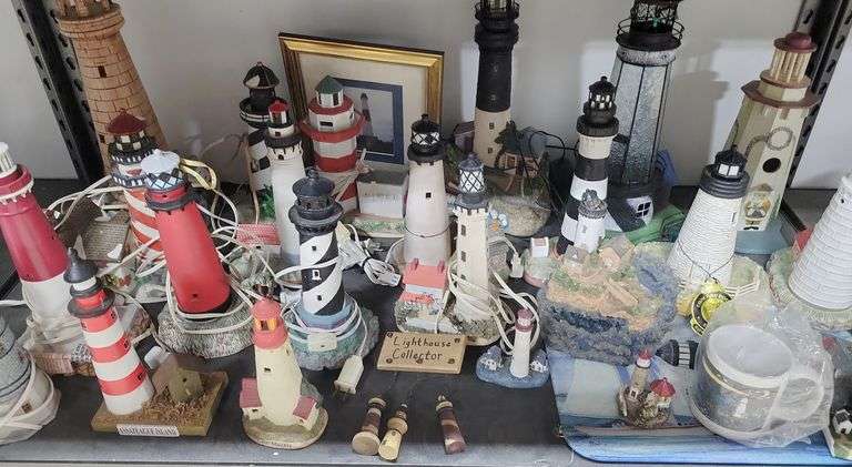 Collection Of Lighthouse Memorabilia, Lamps Etc - Dixon's Auction at ...