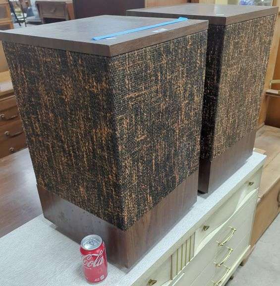 Pair Bose 501 Series II MCM Speakers, Untested - Dixon's Auction at ...