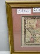 1860 Map Of Texas - Dixon's Auction at Crumpton