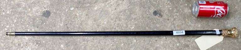 Antique Knights Of Templar Gold Filled Handle Walking Stick - Dixon's ...