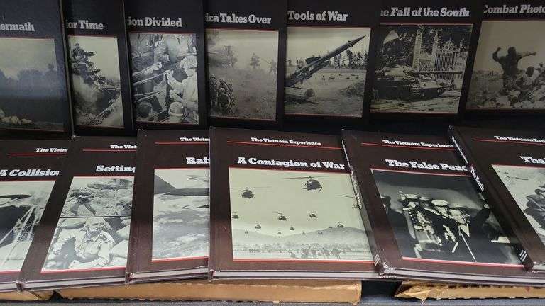 Collection Of Books On War - Dixon's Auction at Crumpton