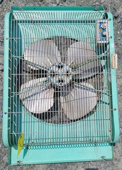 Vintage Window Fan - Dixon's Auction at Crumpton