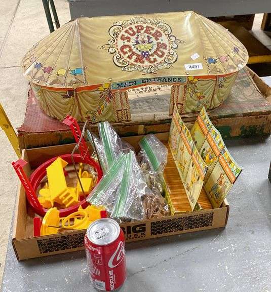 Vintage Marx Super Circus Play Set - Dixon's Auction at Crumpton