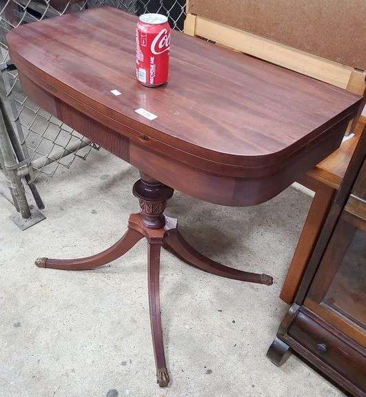 Federal Style Game Table - Dixon's Auction at Crumpton