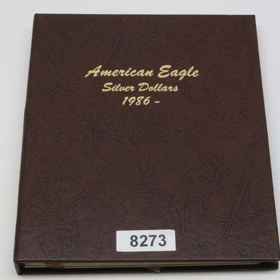 American Silver Eagle Album 1986-2013 28 Coins In Total - Dixon's ...