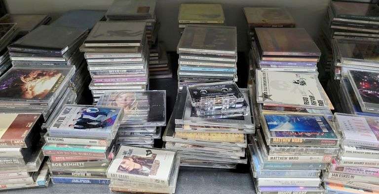 Collection Of Music, CD's, And Cassette Tapes - Dixon's Auction at Crumpton
