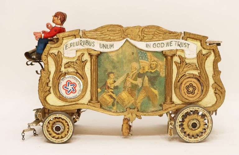 Folk / Outsider Art Franquist Circus Bicentennial Wagon Model - Dixon's ...