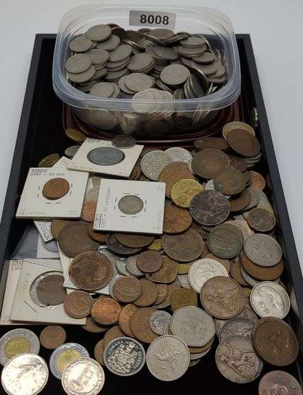 Large Lot Of Foreign Coins - Dixon's Auction at Crumpton