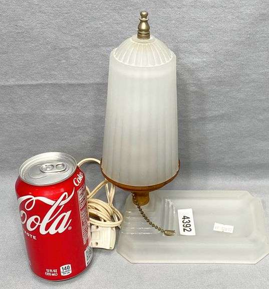 Art Deco Ashtray Lamp - Dixon's Auction at Crumpton