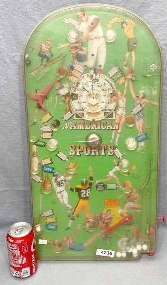 Vintage Marx All American Sports Tabletop Game - Dixon's Auction at ...