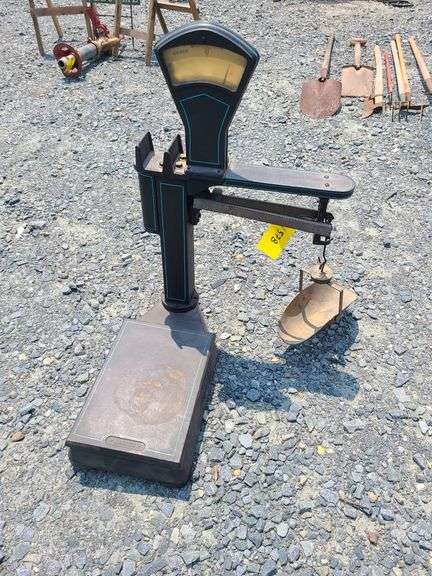 Antique Detecto-Gram Scale - Dixon's Auction at Crumpton