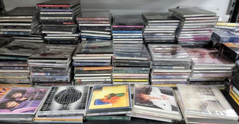 Lot Of Music CD's & DVD Movies - Dixon's Auction at Crumpton