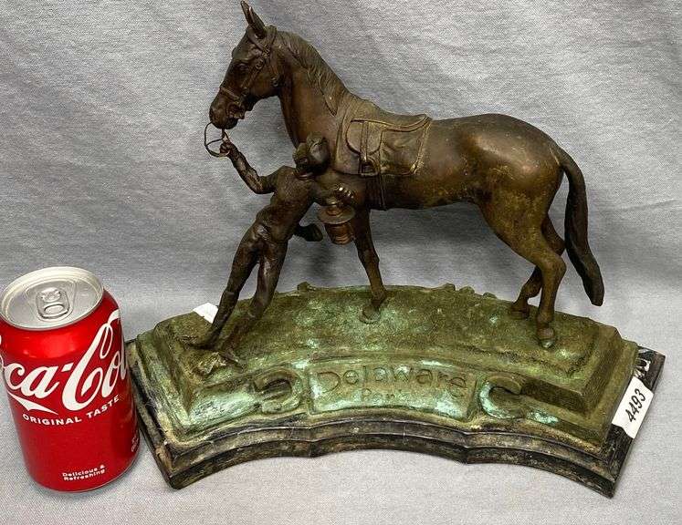Delaware Park Bronze Sculpture - Dixon's Auction at Crumpton