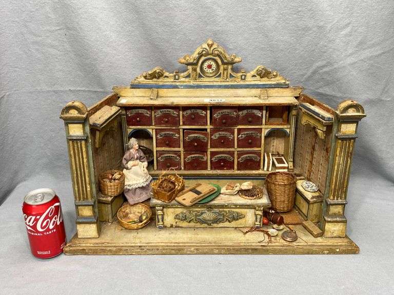 Antique Apothecary / General Store Interior Scene Diorama - Dixon's ...