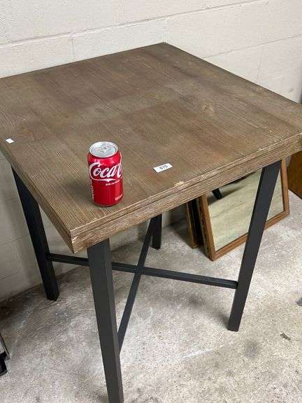 Modern High Top Table - Dixon's Auction at Crumpton