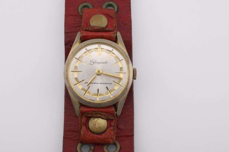 Vintage Schiaparelli Wrist Watch - Dixon's Auction at Crumpton