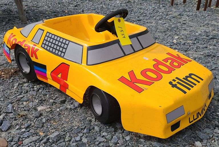 Vintage Children's Kodak NASCAR Car - Dixon's Auction at Crumpton