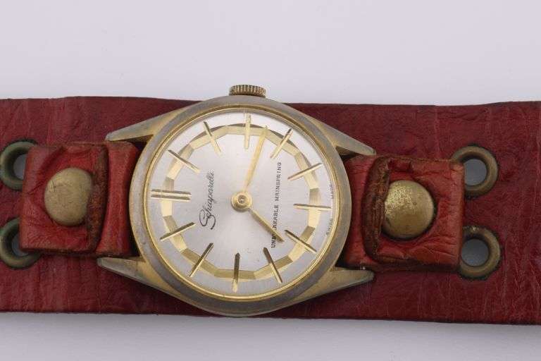 Vintage Schiaparelli Wrist Watch - Dixon's Auction at Crumpton