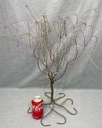 Vintage Wire Tree Rack - Dixon's Auction at Crumpton