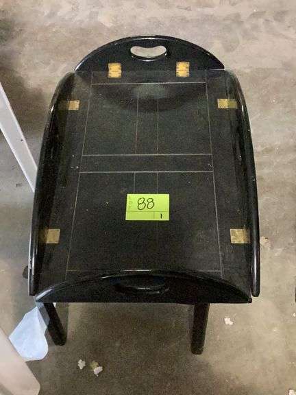 Black servers table - Diamond G Auctioneers
